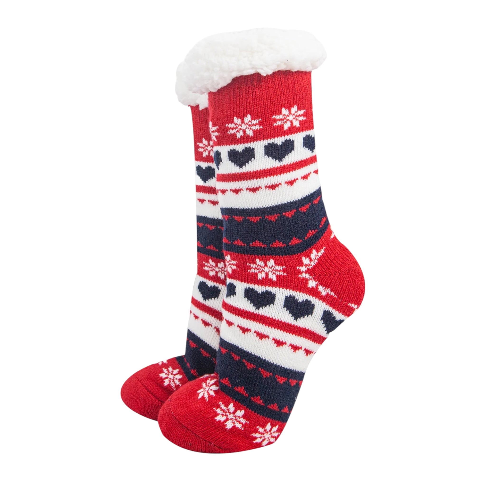 Long Fleece Lined Slipper Socks | Sock Talk – Secret Boutique